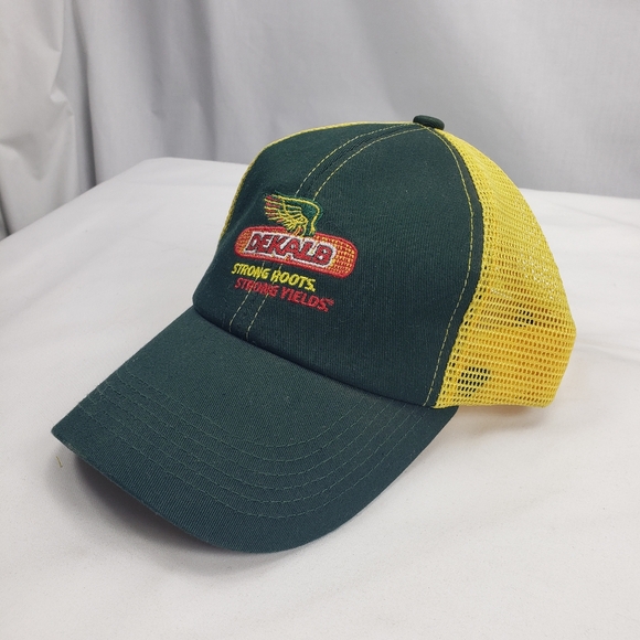 Dekalb | Accessories | Dekalb Hat Green Yellow Mesh Cap Adjustable ...